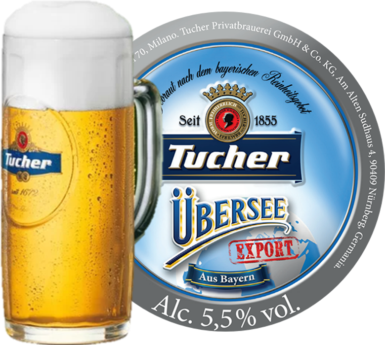 Le nostre birre » Tucher » Tucher Übersee Export « Carlsberg Italia S.p.A.